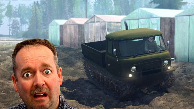 ЭТОТ МОНСТР НА ГУСЕНИЦАХ ПРОЕДЕТ ВЕЗДЕ! ОБЗОР УАЗ УЗОЛА! ГУСЕНИЧНЫЙ УАЗ ...